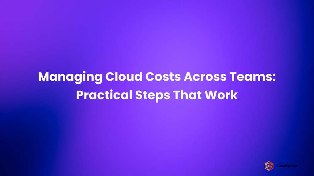 Managing Cloud Costs Across Teams: Practical Steps That Work